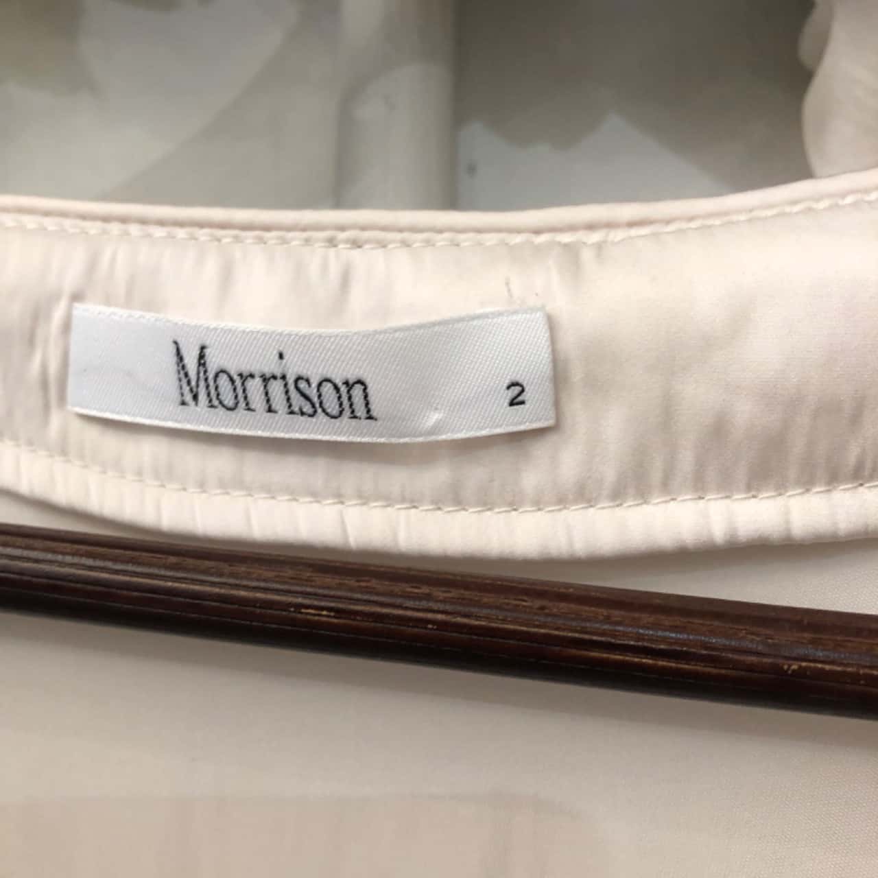 Morrison Size 2(10) Beige Blouse
