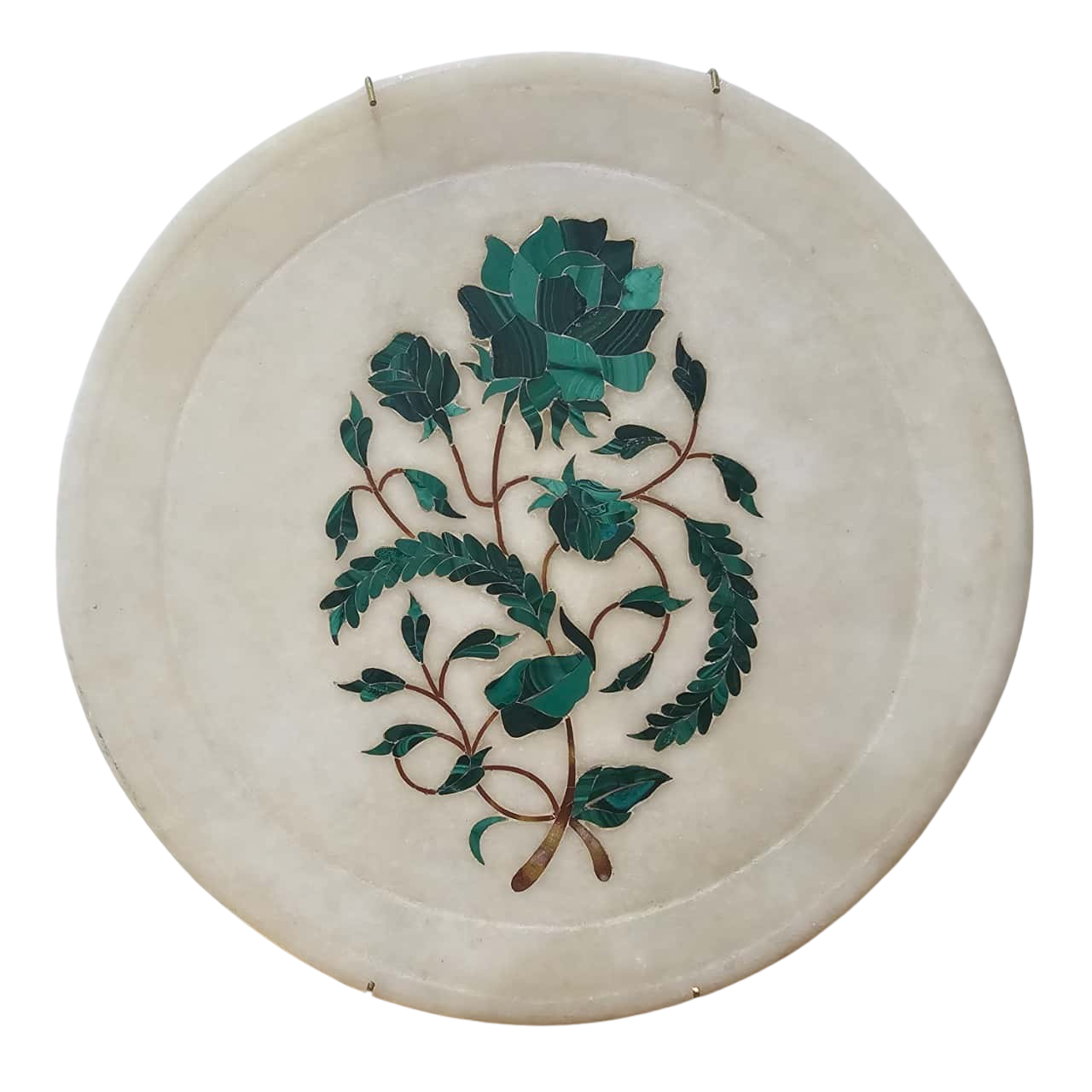 Marble Inlay Art Decorative Plate
