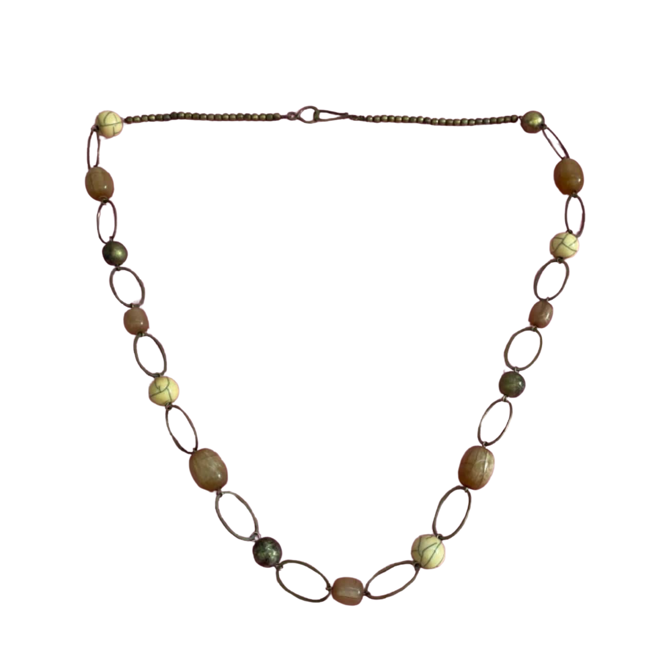 Beige necklace
