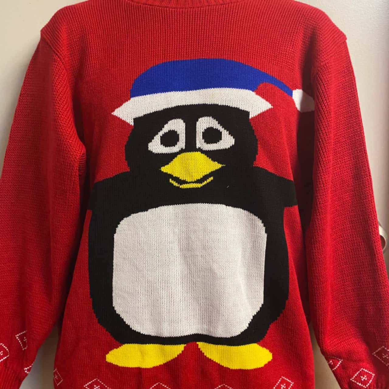 knitted Womens Size L Jumpers with penguin (s)