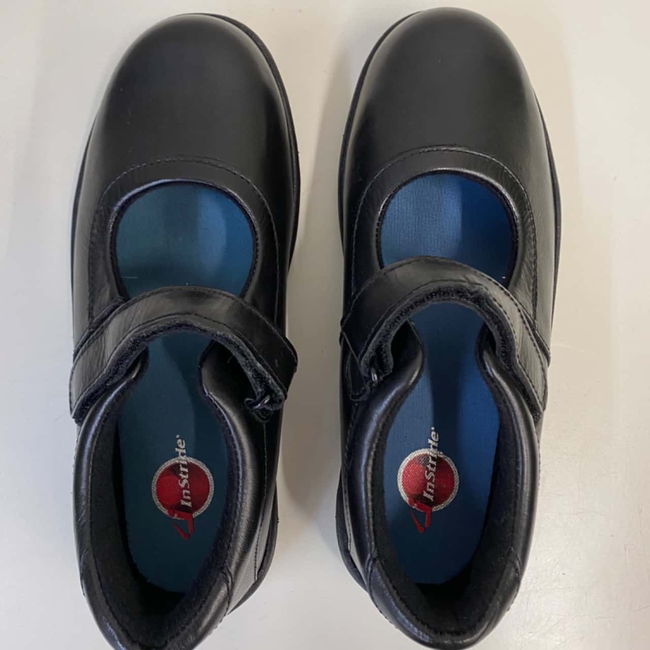 InStride Women's Nellie Li Leather Shoes Size 39 Black (s)