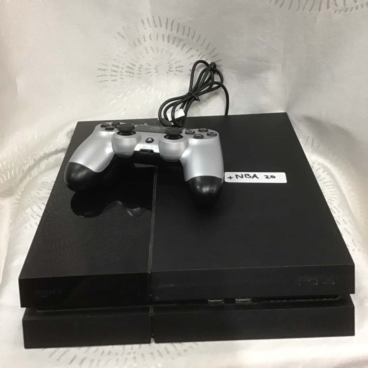 Sony, PlayStation 4, Black, Includes NBA20 Game and 1 Controller