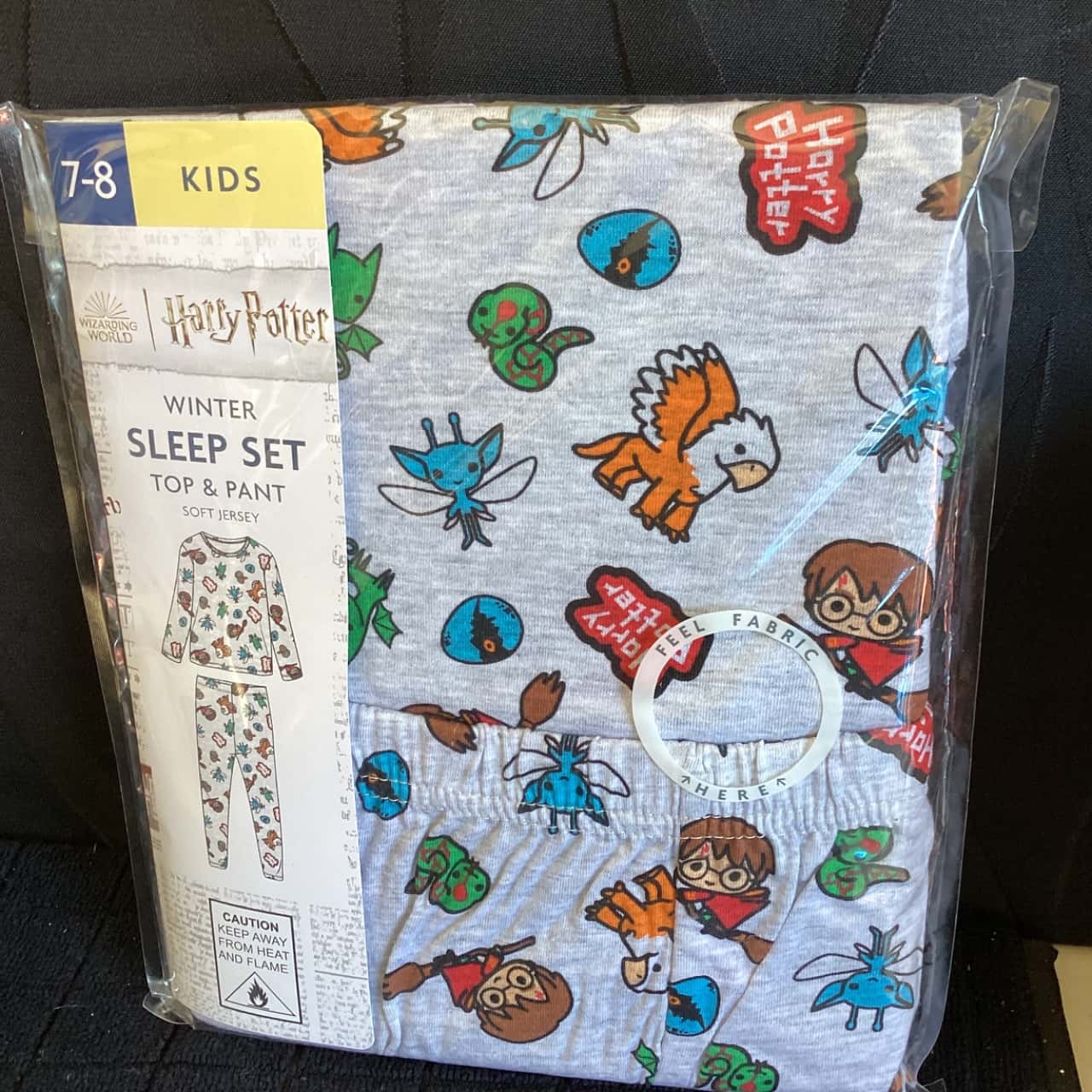 HARRY POTTER Kids Sleep set size 7-8(s)