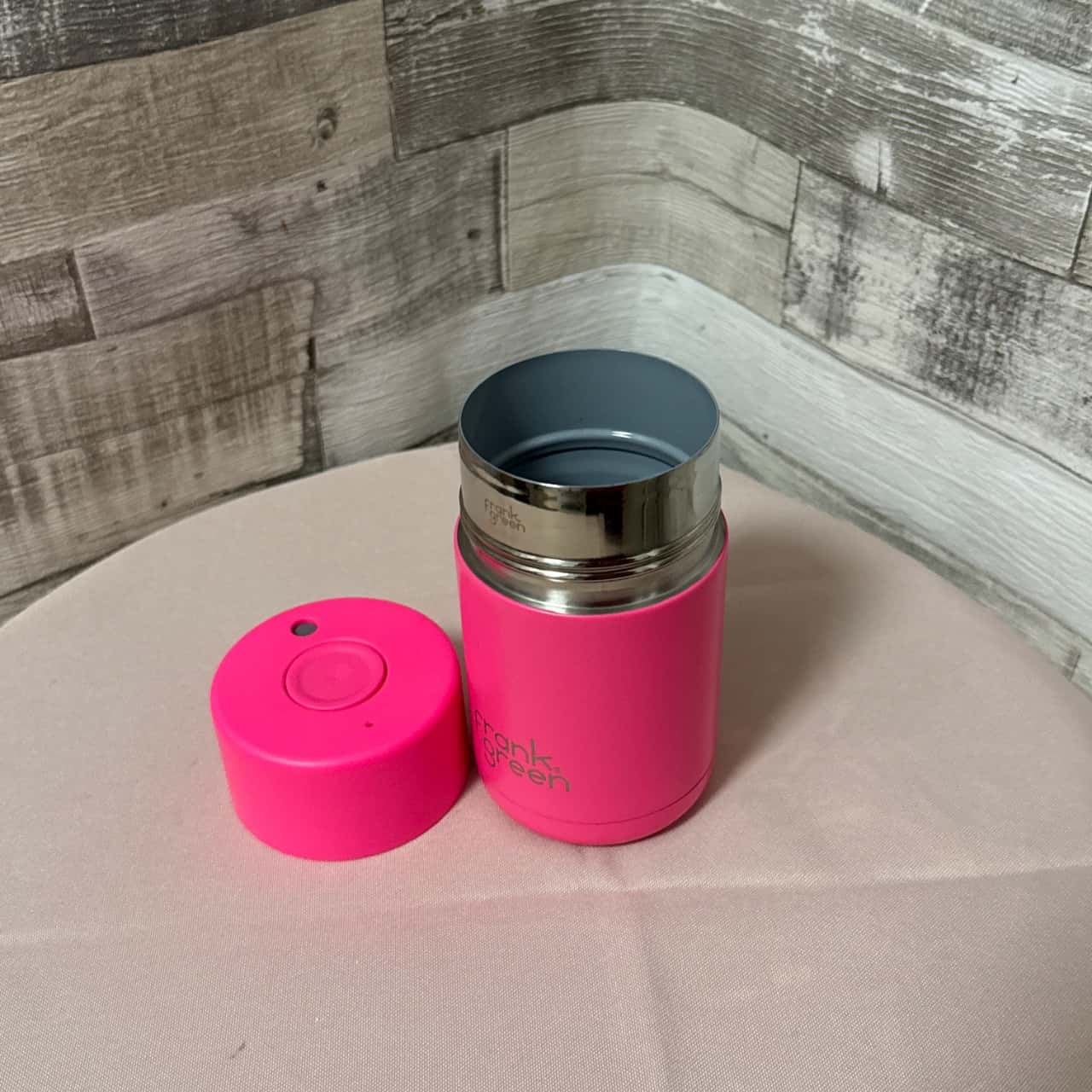 Frank Green Pink Ceramic Reusable Cup - 295ml (s)