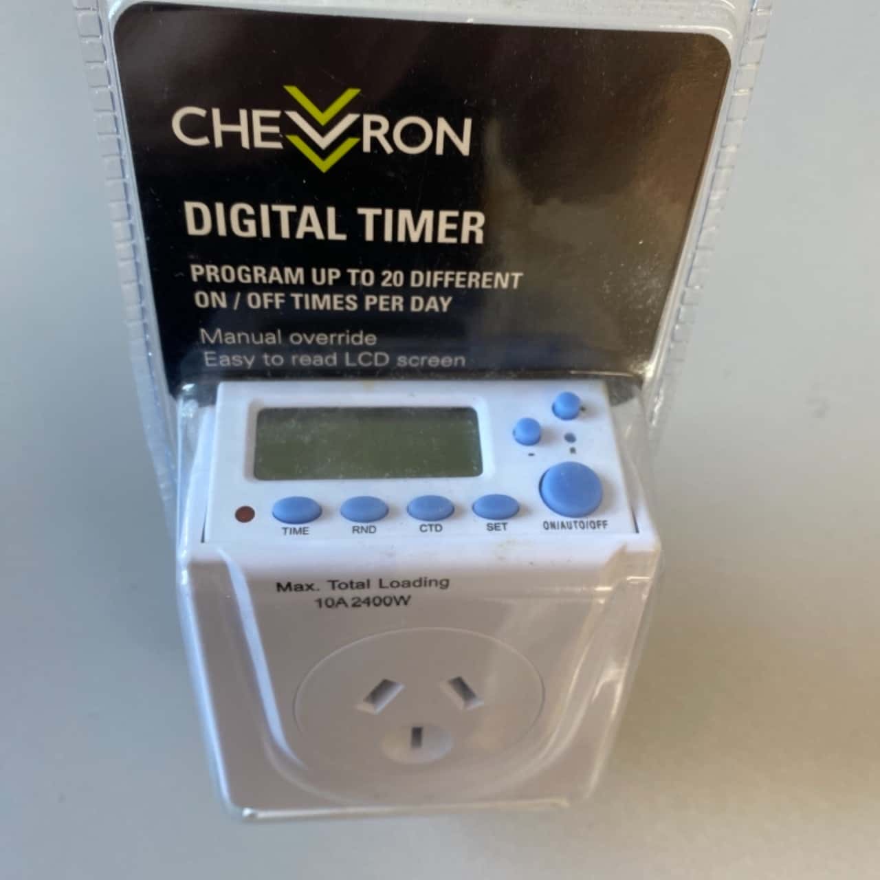 Chevron Digital Timer Power Point Timer - New In Package(s)