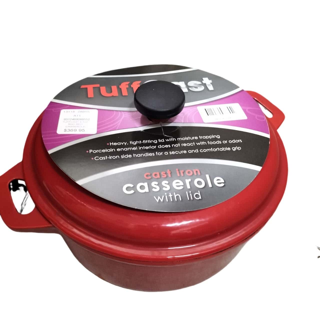 End Of Month Special - TODAY ONLY TuffCast Cast Iron Casserole Dish ...