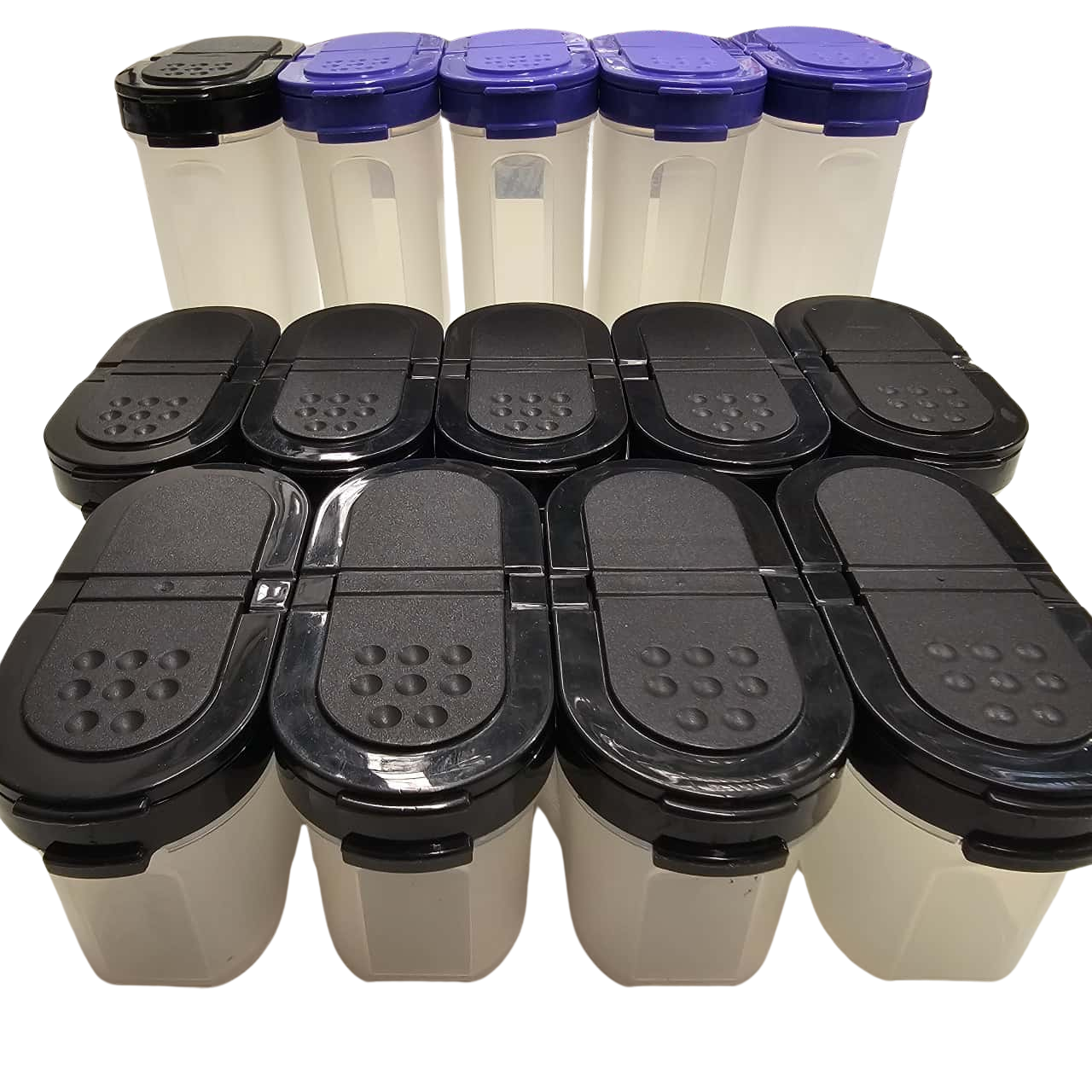 Tupperware Modular Mates - Set Of 14 Spice Shakers(s)