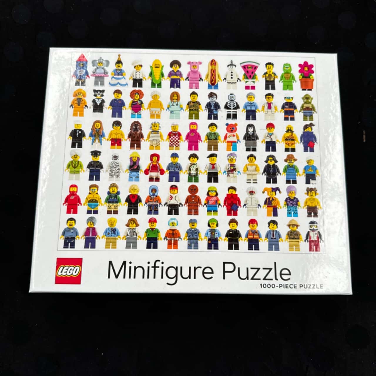 Lego minifigure 1000 piece puzzle(s)