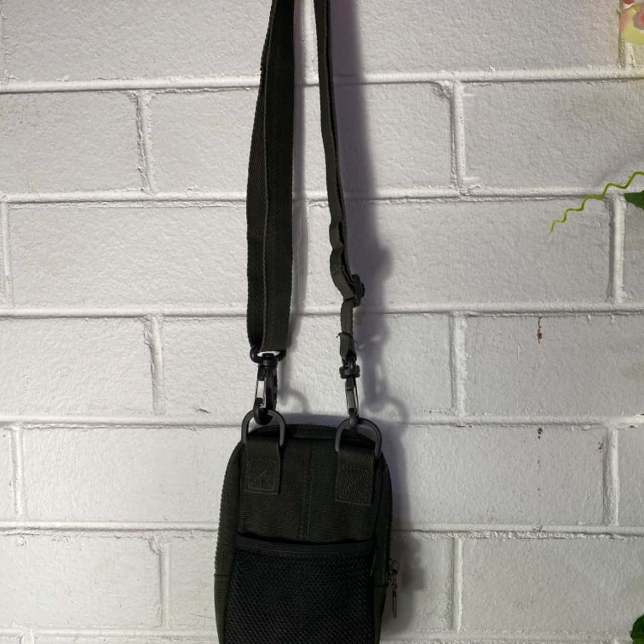 Mens Ellesse Cross Body Bag Khaki (s)