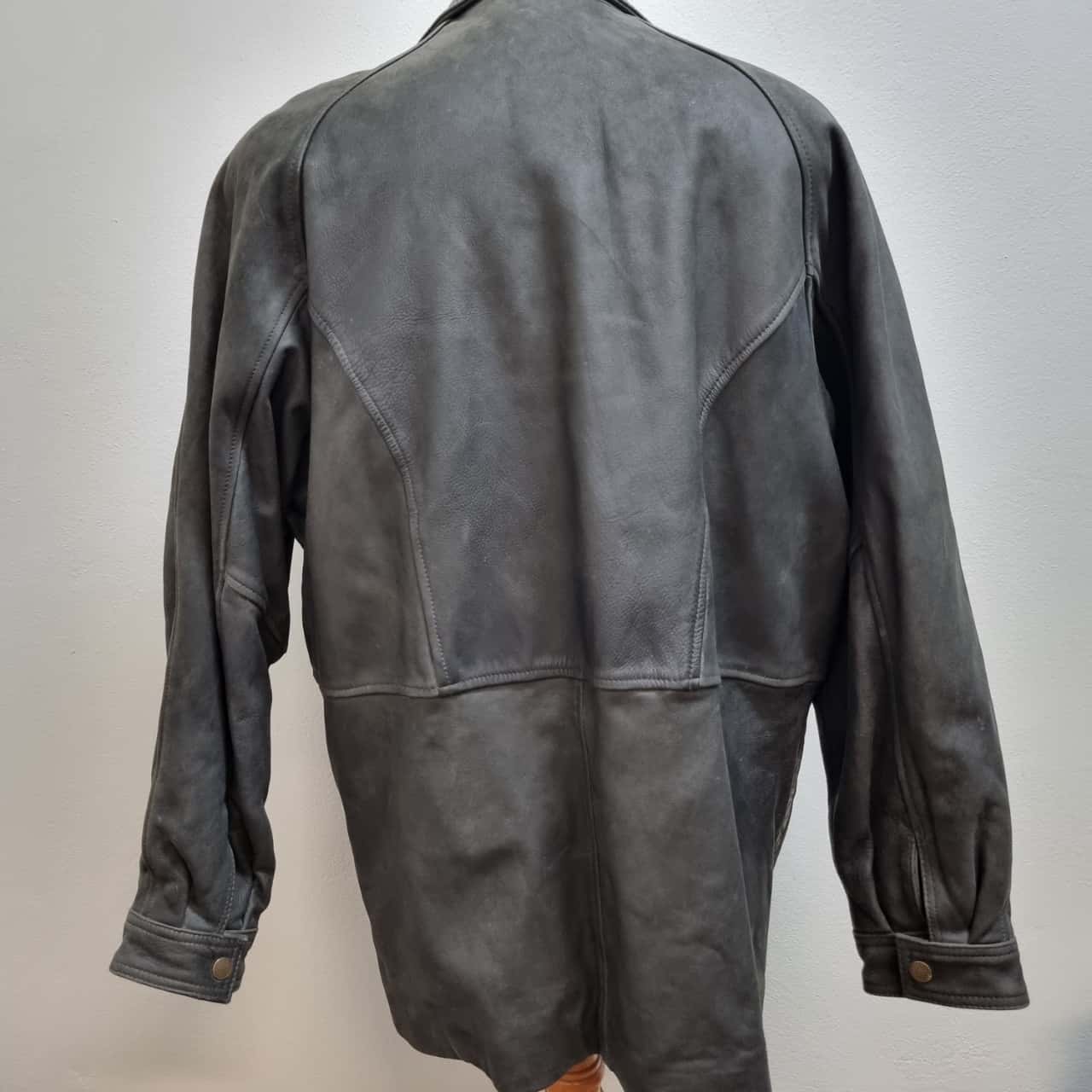 Ashy Vintage Coat Mens / Winter Jacket Dark Brown (s)