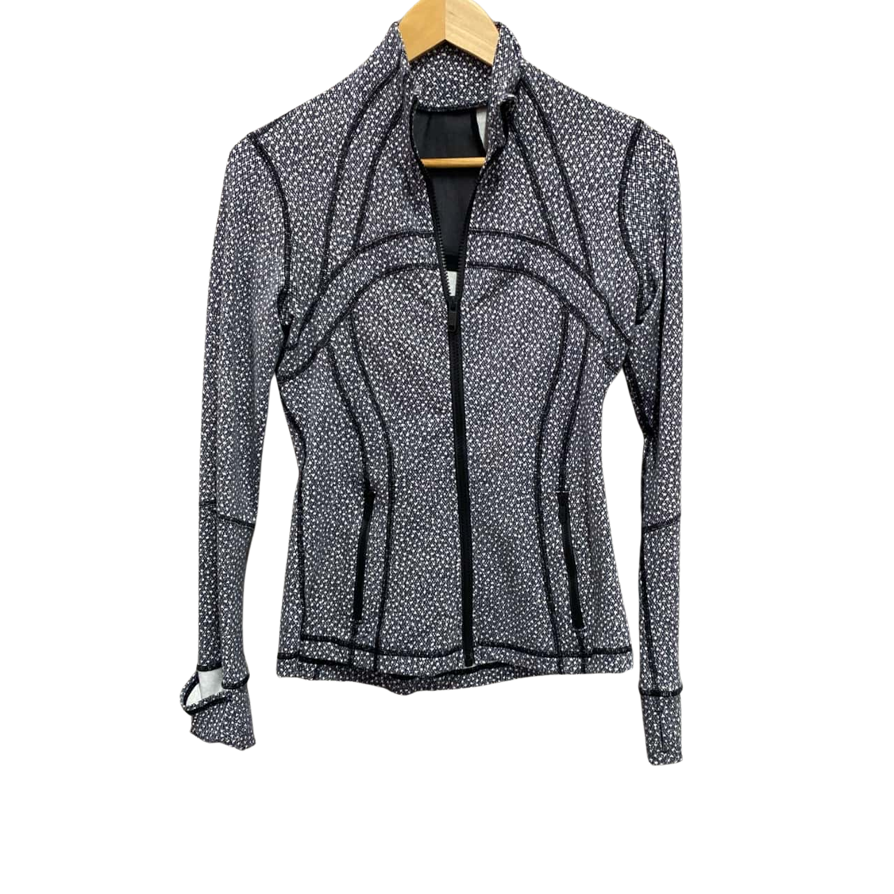 Lululemon Womens Size 6 Jacket Black / Blue / White (s)