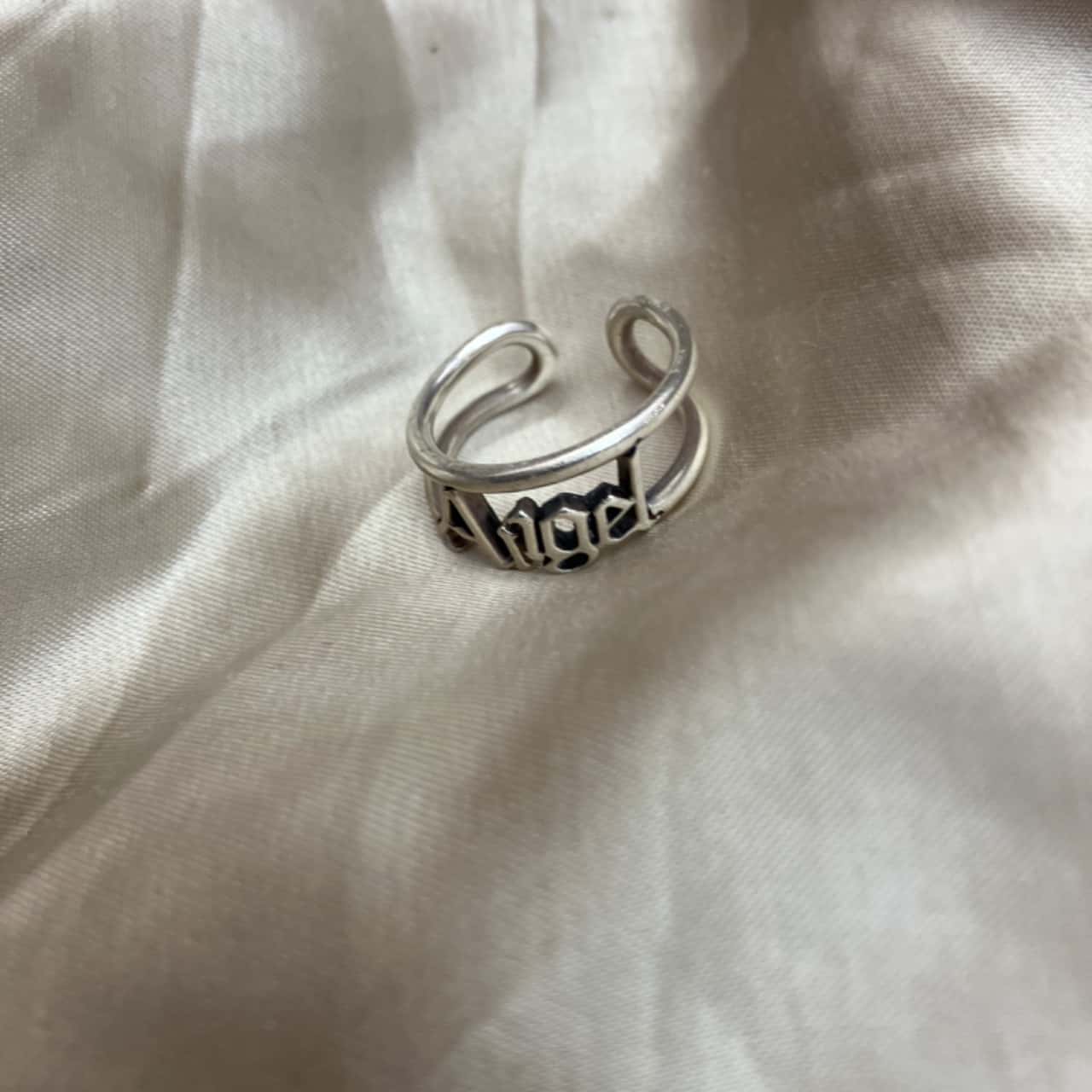 Pandora Me Angel Womens Open Rings Silver Ale 5925 (s)