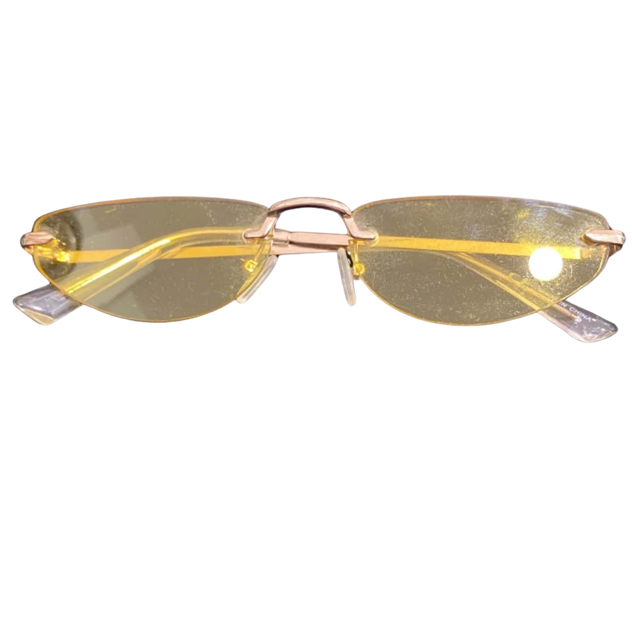 Womens Yellow Lense Sunglasses