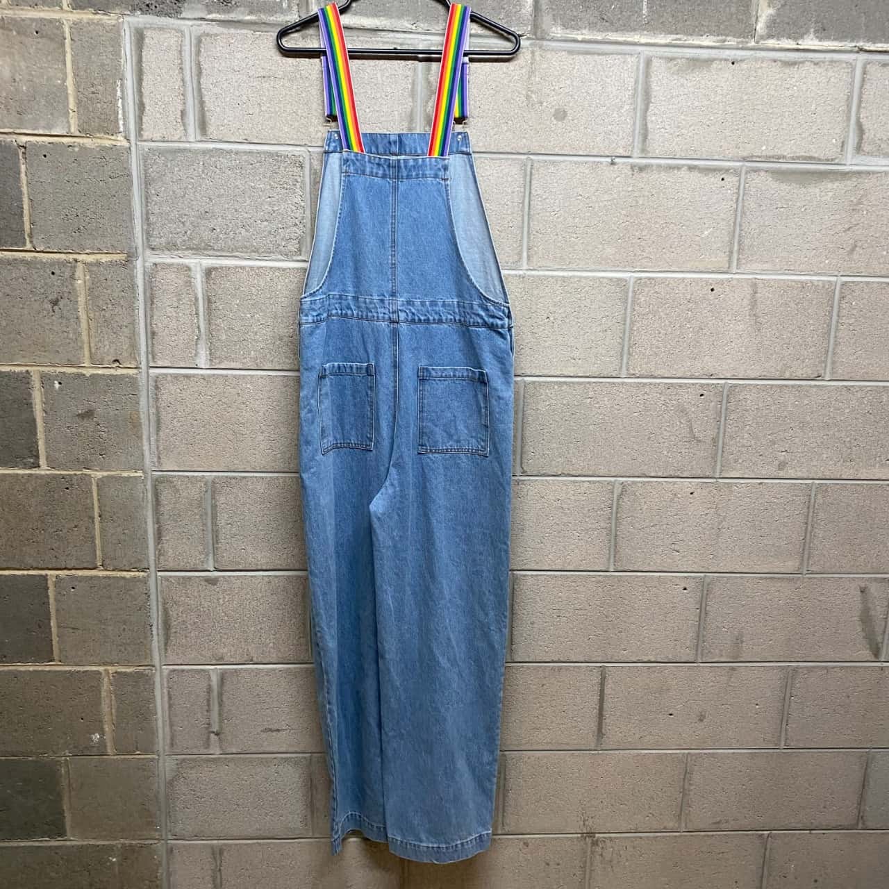 Dangerfield Unisex Overalls Size M Blue (s)