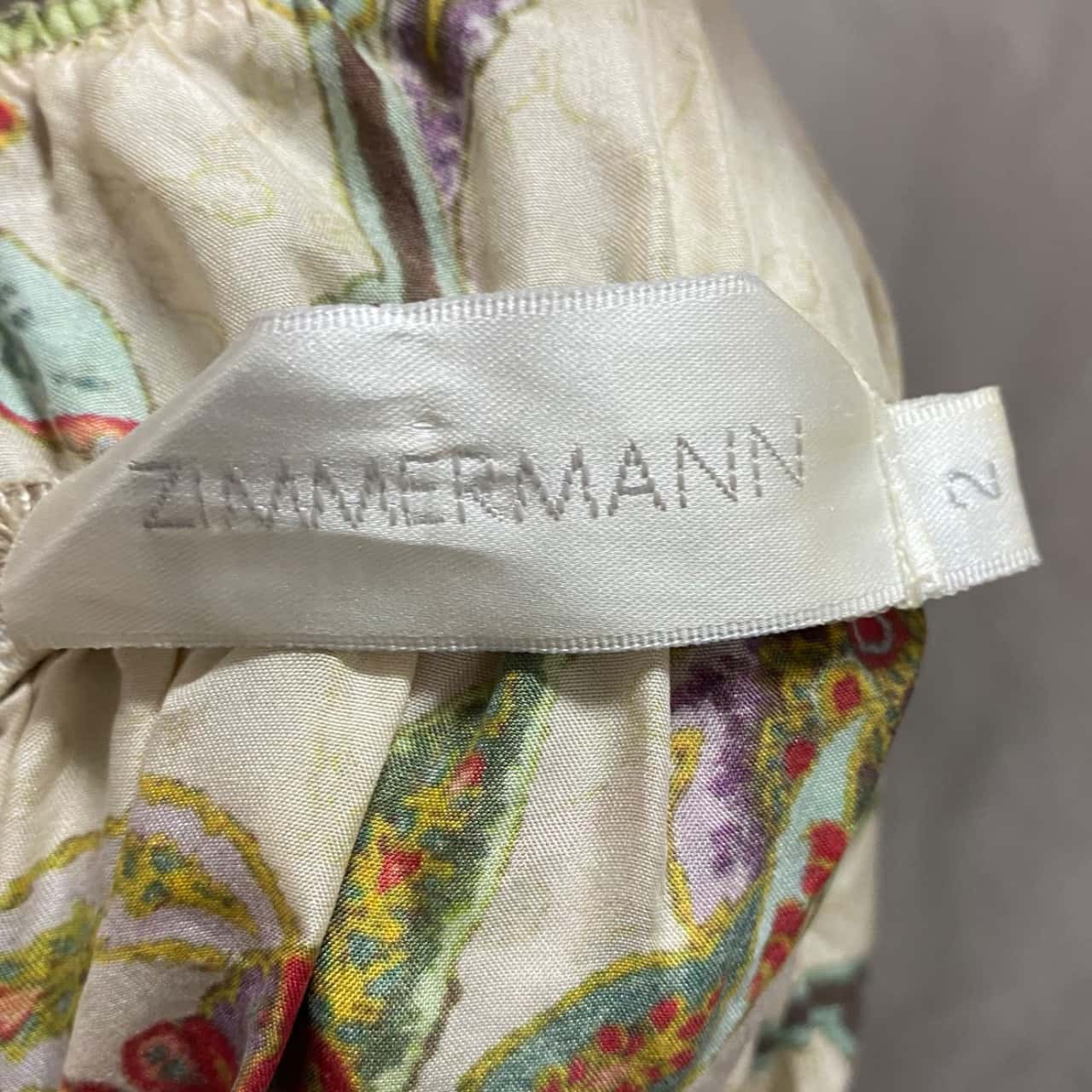 Zimmermann Womens Size 2 Halter Neck Dress Floral (s)