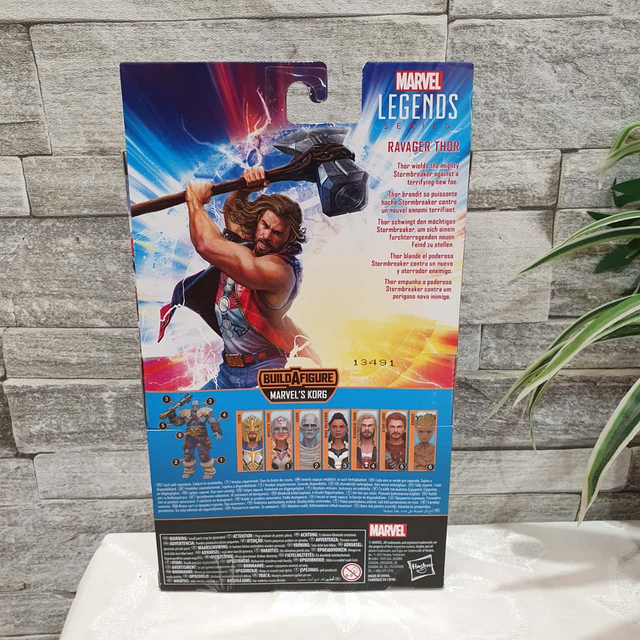 Hasbro Legends Series Marvel Studios Thor Love And Thunder Ravager Thor