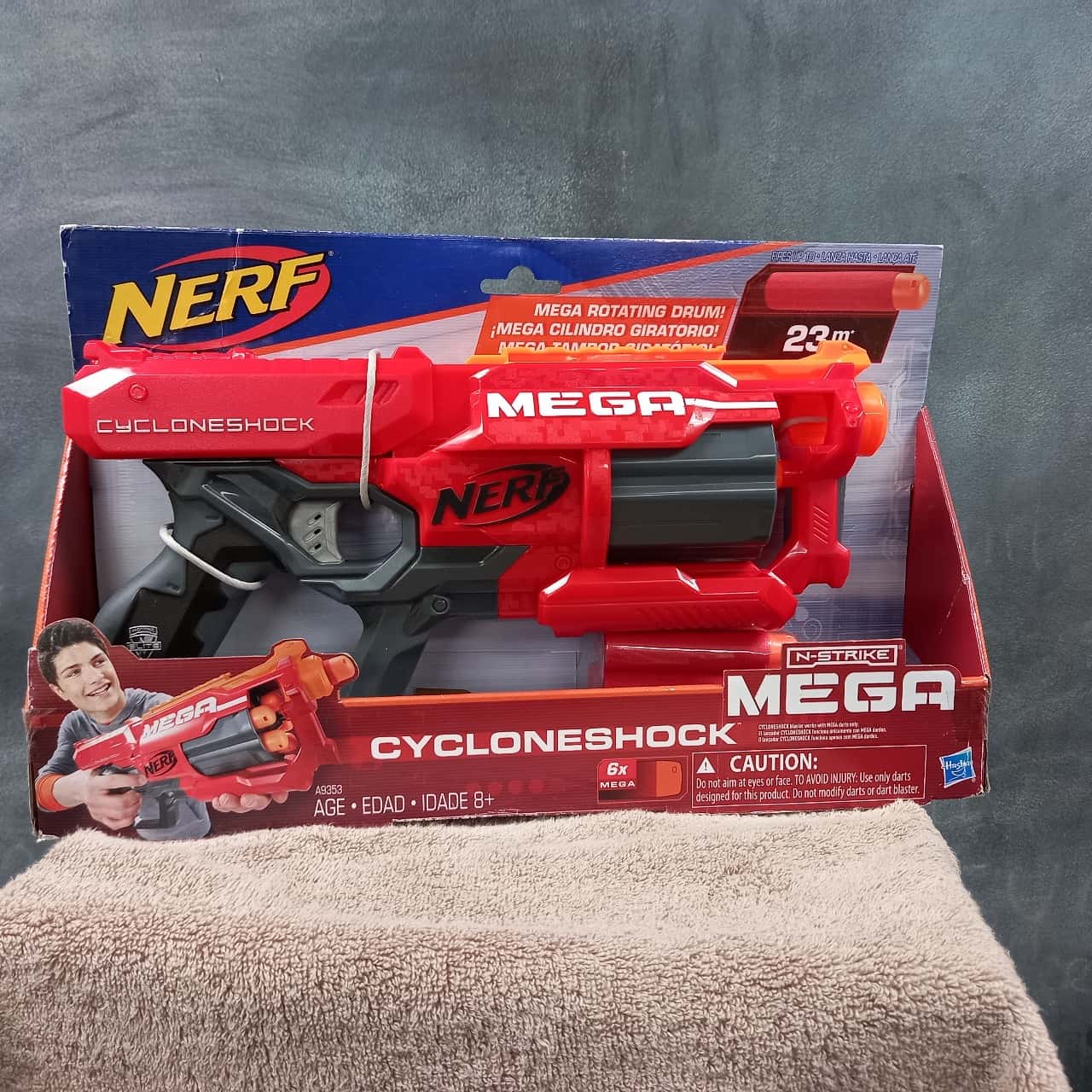 NERF N-Strike Mega Cyclone Shock Toy, NEW!(s)