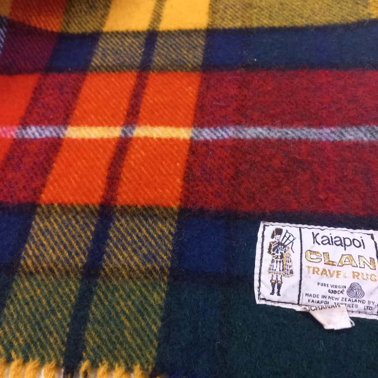 KAIAPOI woollen mills travel rug(s)