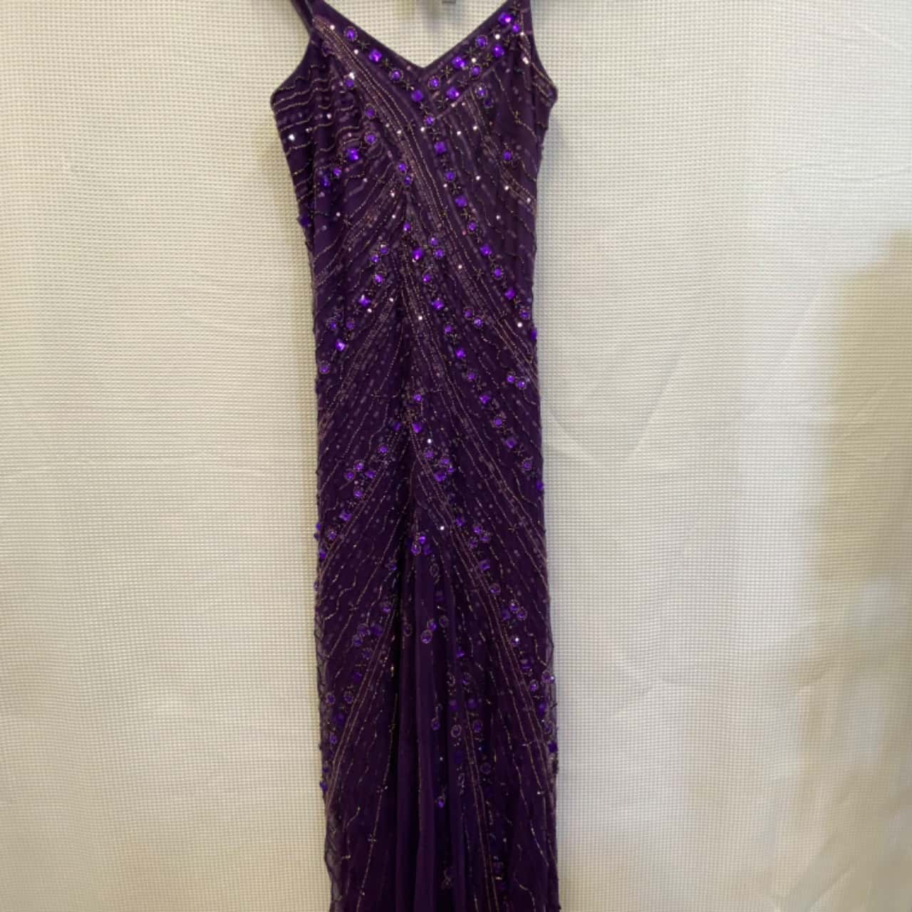 Together Womens Size 10 Formal Dress Purple (s)