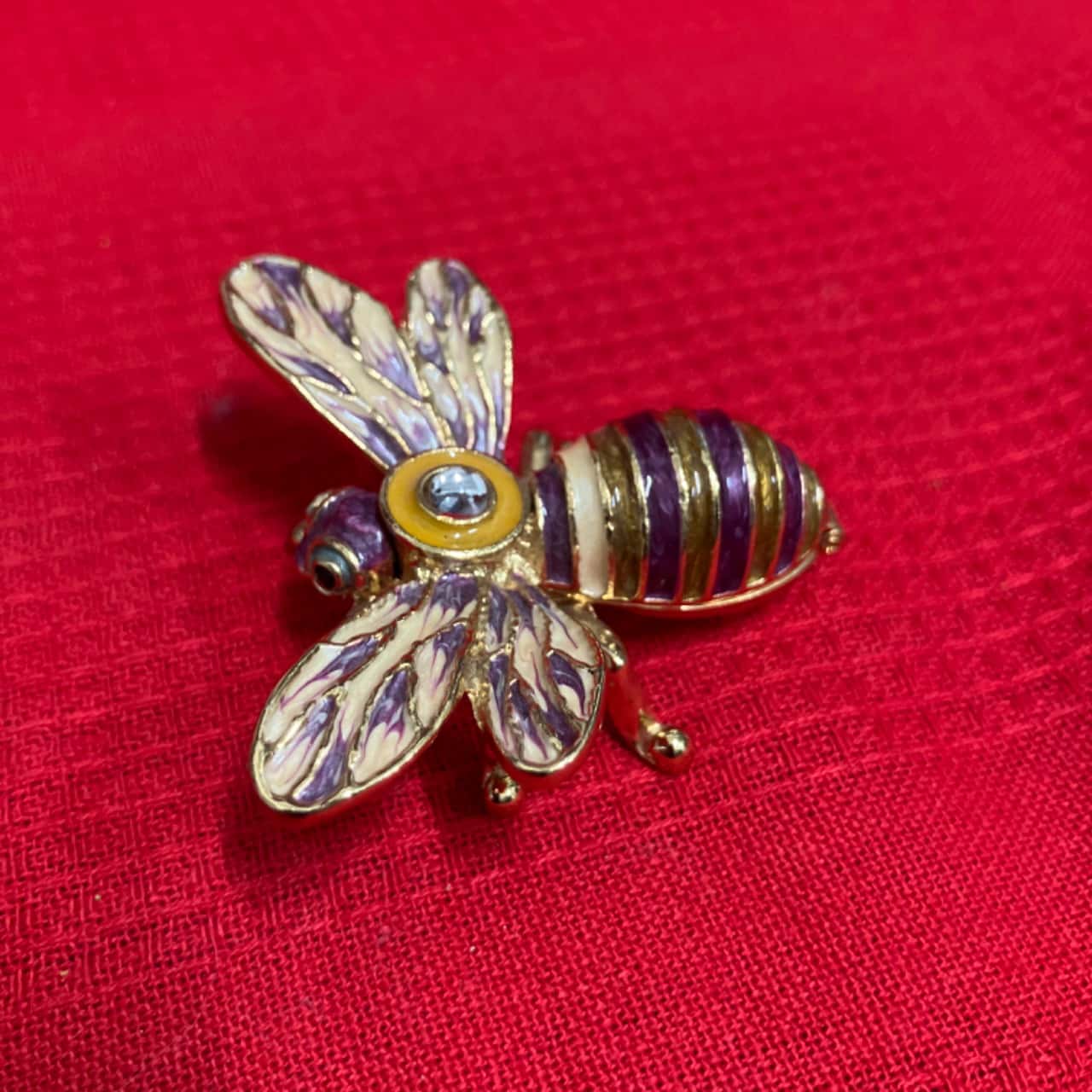 Bumble Bee Enamel Trinket Box(s)