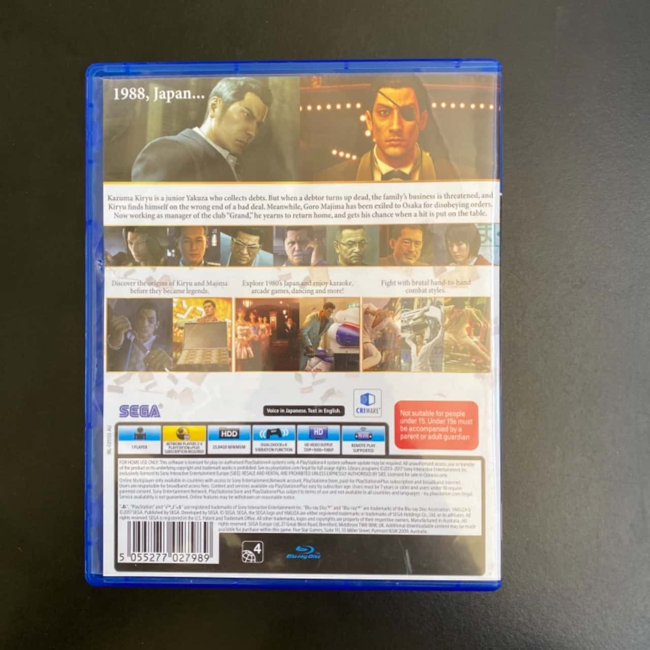 PSA Game YAKUZA O (s)