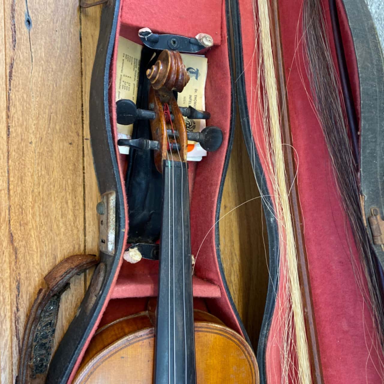 Giovan Paolo Maggin Antique Violin Circa 1900-1910 Made In Germany (s)