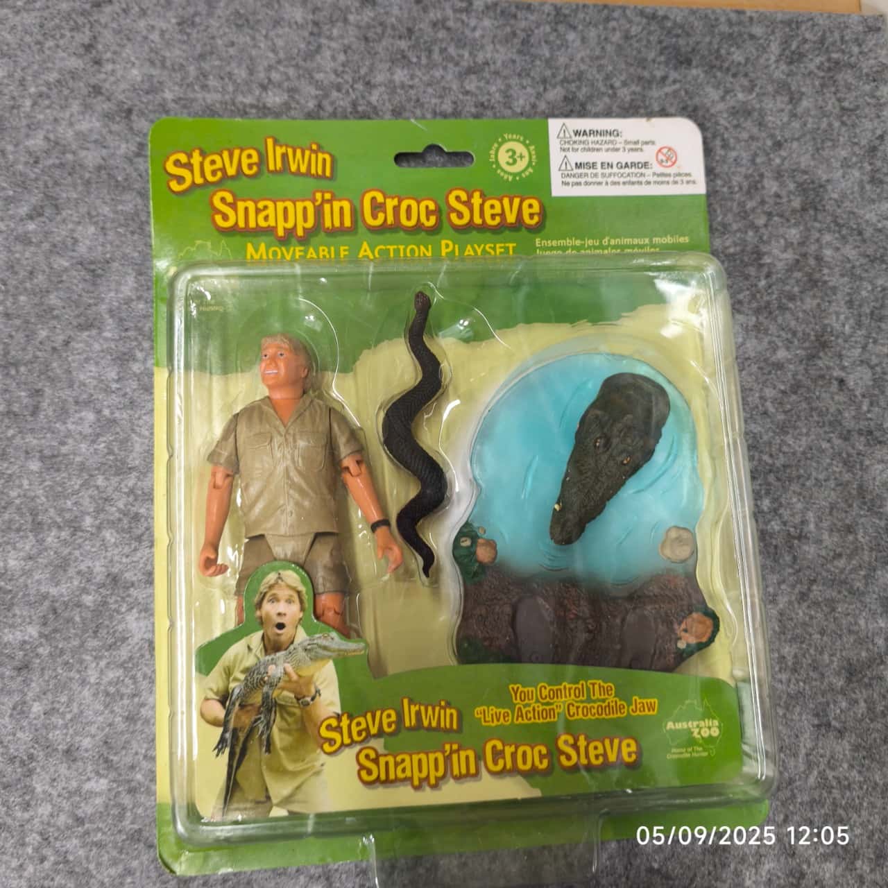 7pcs Steve Irwin Merchandise Toys Souvenir Mix Bundle (s)