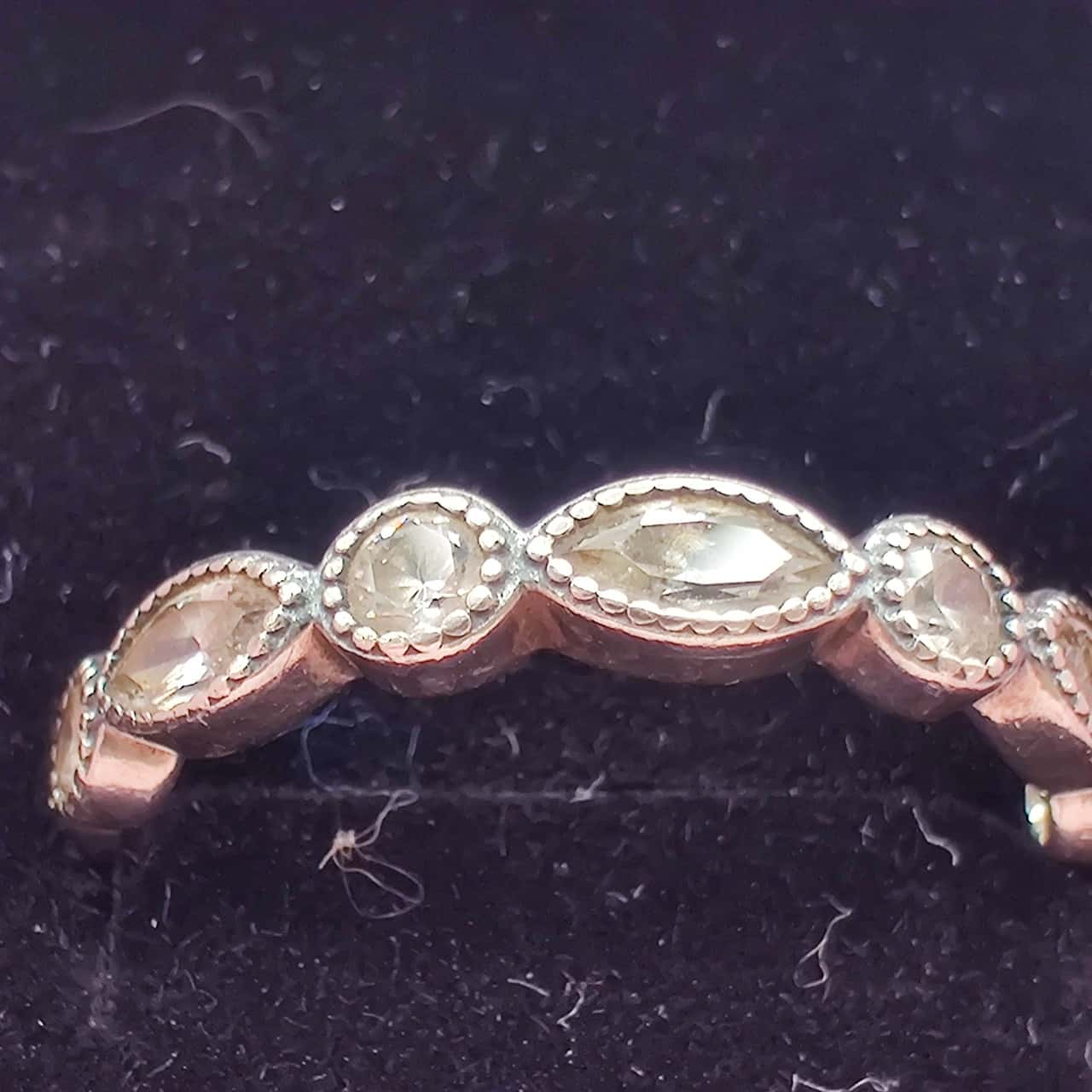 Pandora Silver 925 Alluring Brilliant Marquise Rings