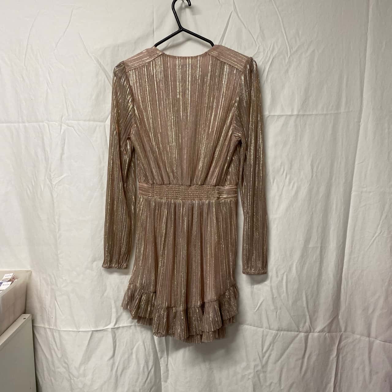 Women’s Forever New Size 12 Mini Dress Silver