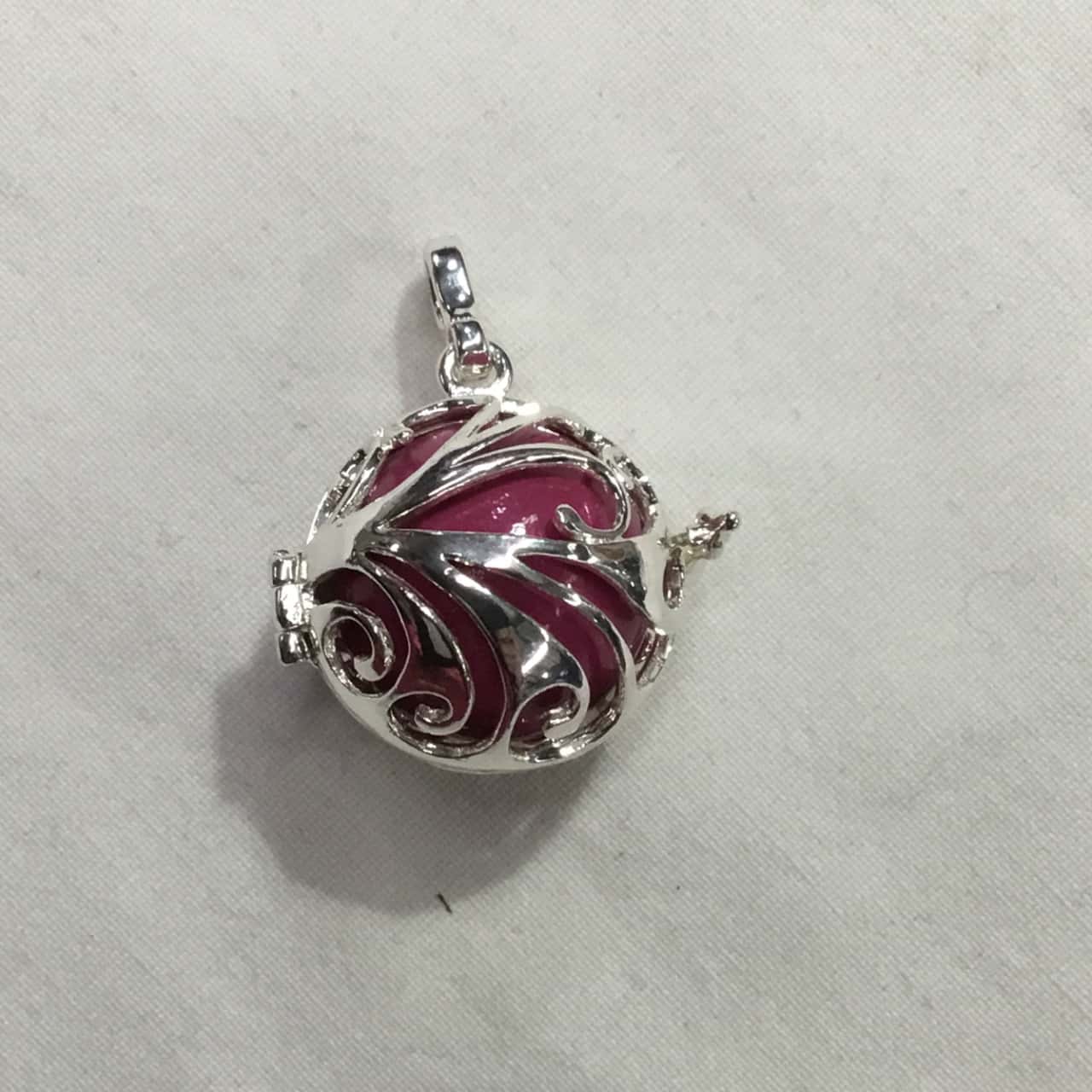 Women’s Silver-tone Harmony Ball / Chime Ball Pendant (s)