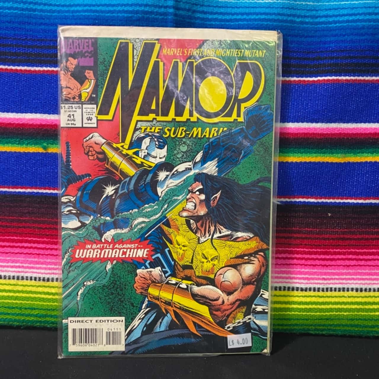 Marvel’s First and Mightiest Mutant Namor the Sub-Mariner #41 in battle ...