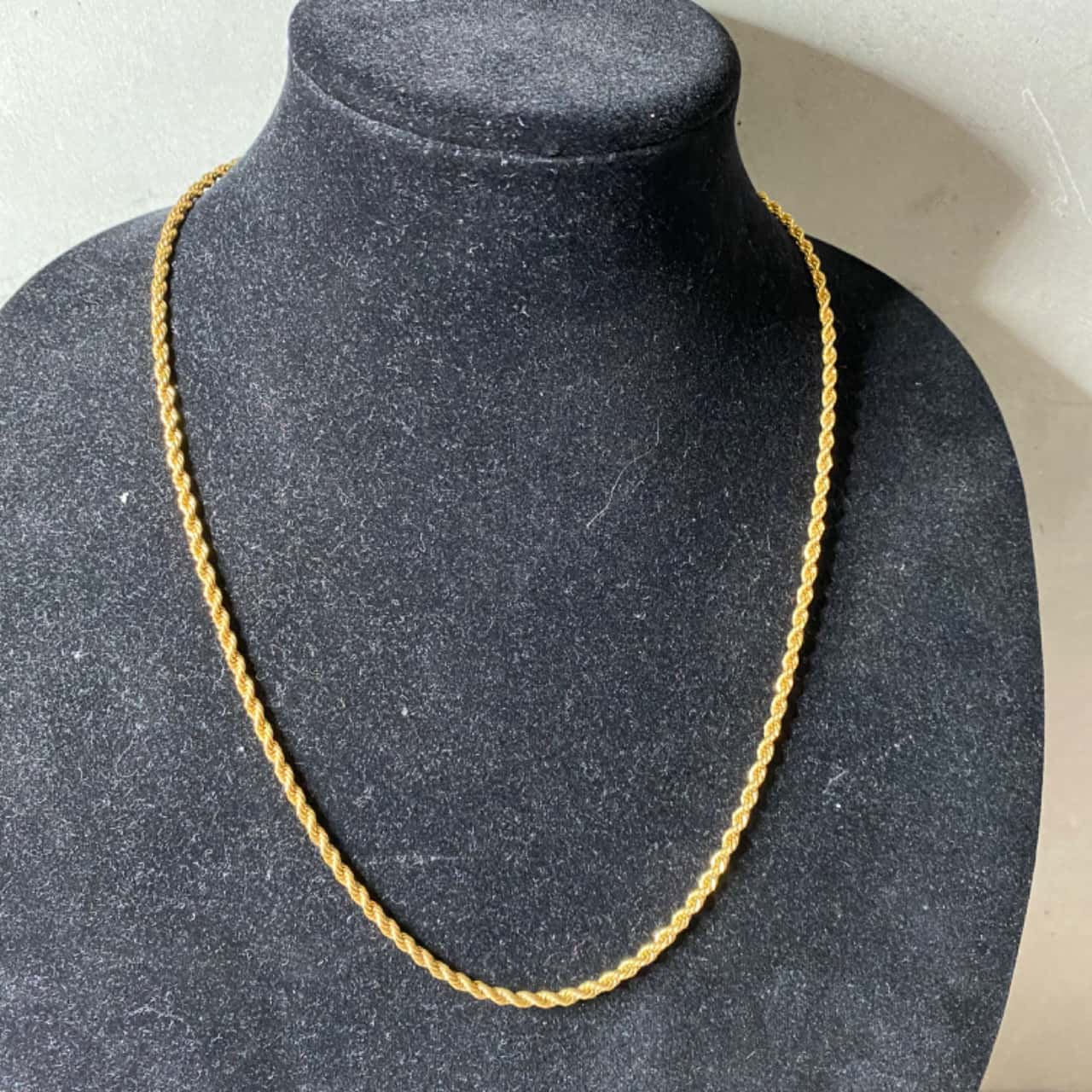 Oroton 14K Gold Filled Rope Necklace (s)