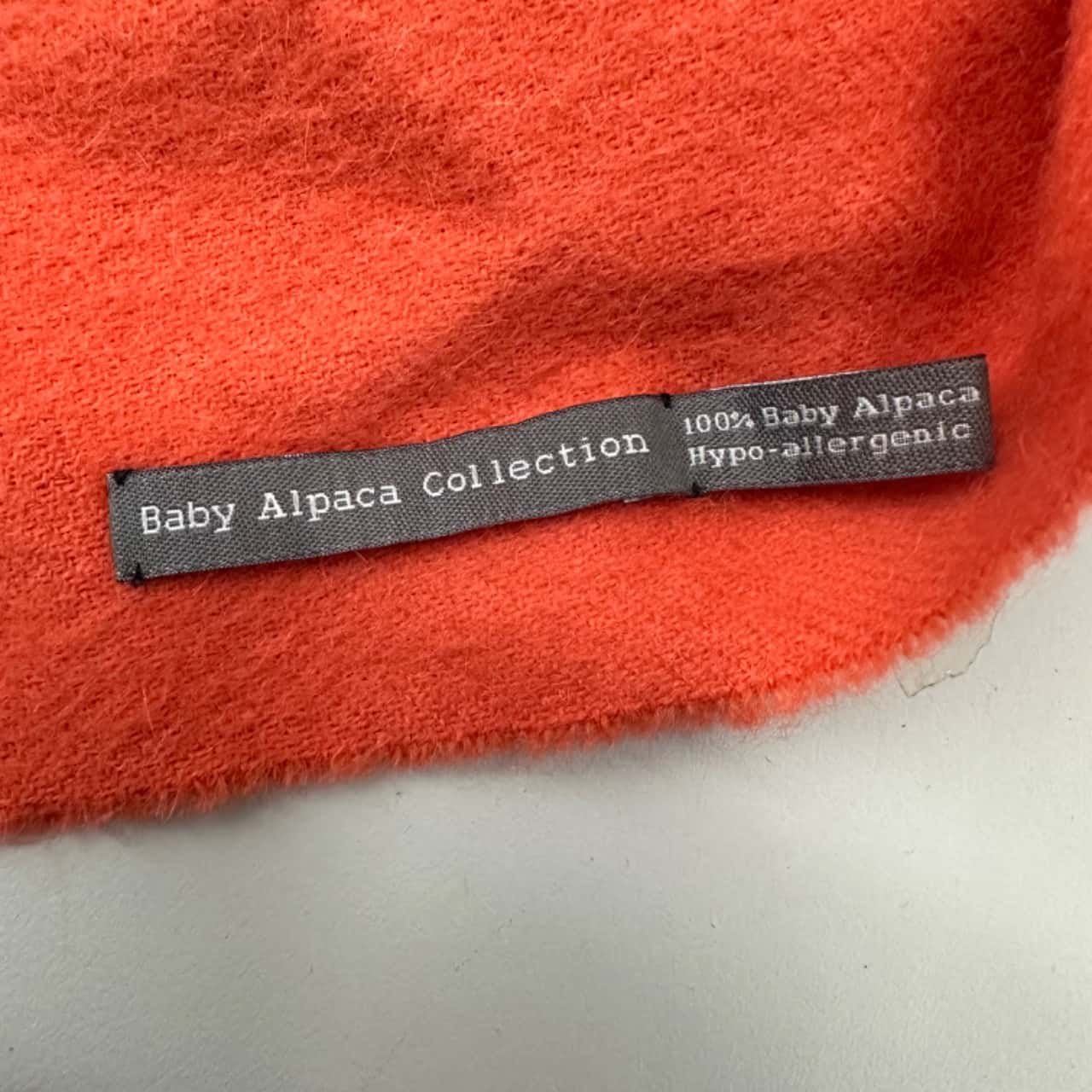 Baby Alpaca Collection Unisex Orange 100% Alpaca(s)