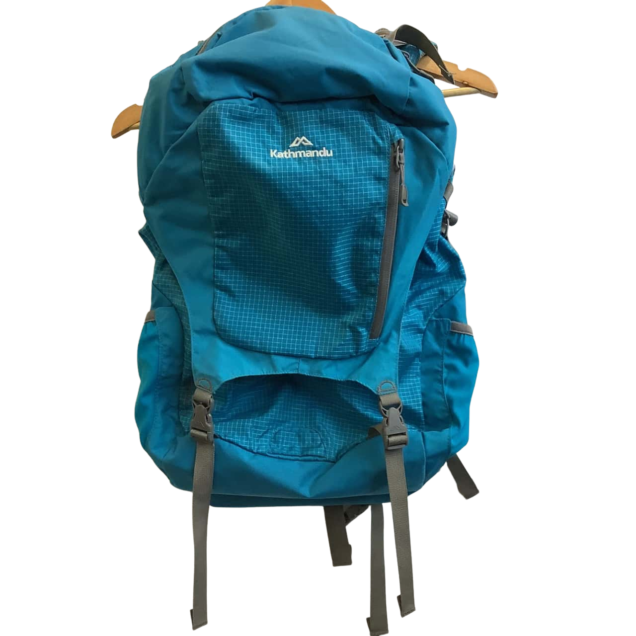 Kathmandu Unisex Travel Backpack Blue / Grey (s)