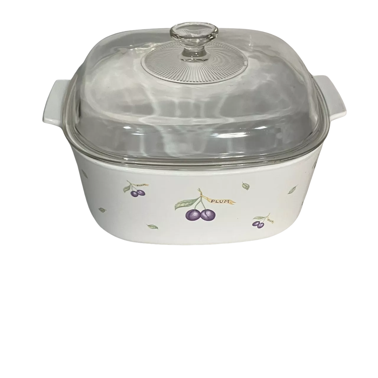Corning Ware 5 Lt Plum Design - Used Very Good | Salvos Stores