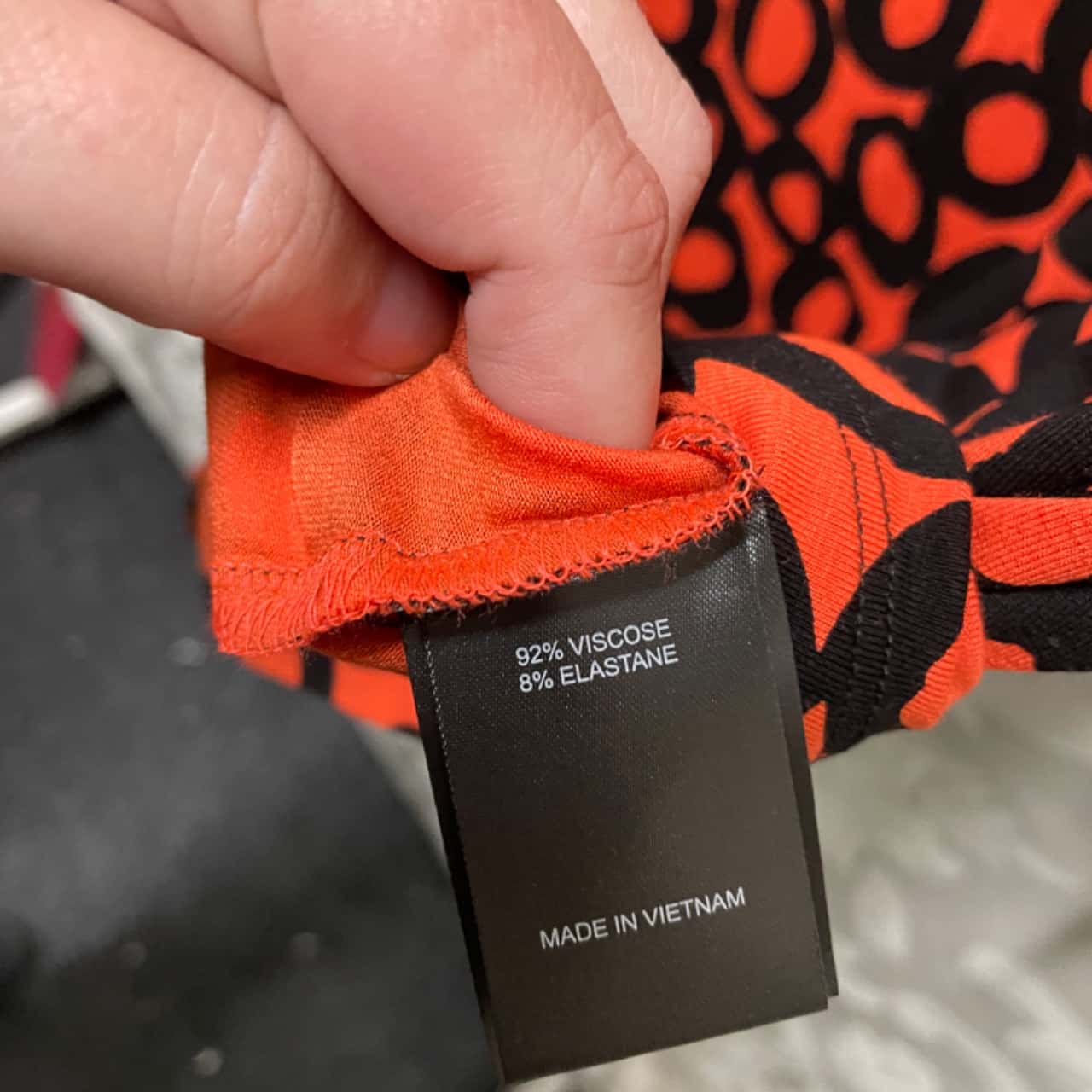 Taking Shape Womens Size 20 Black / Burnt Orange