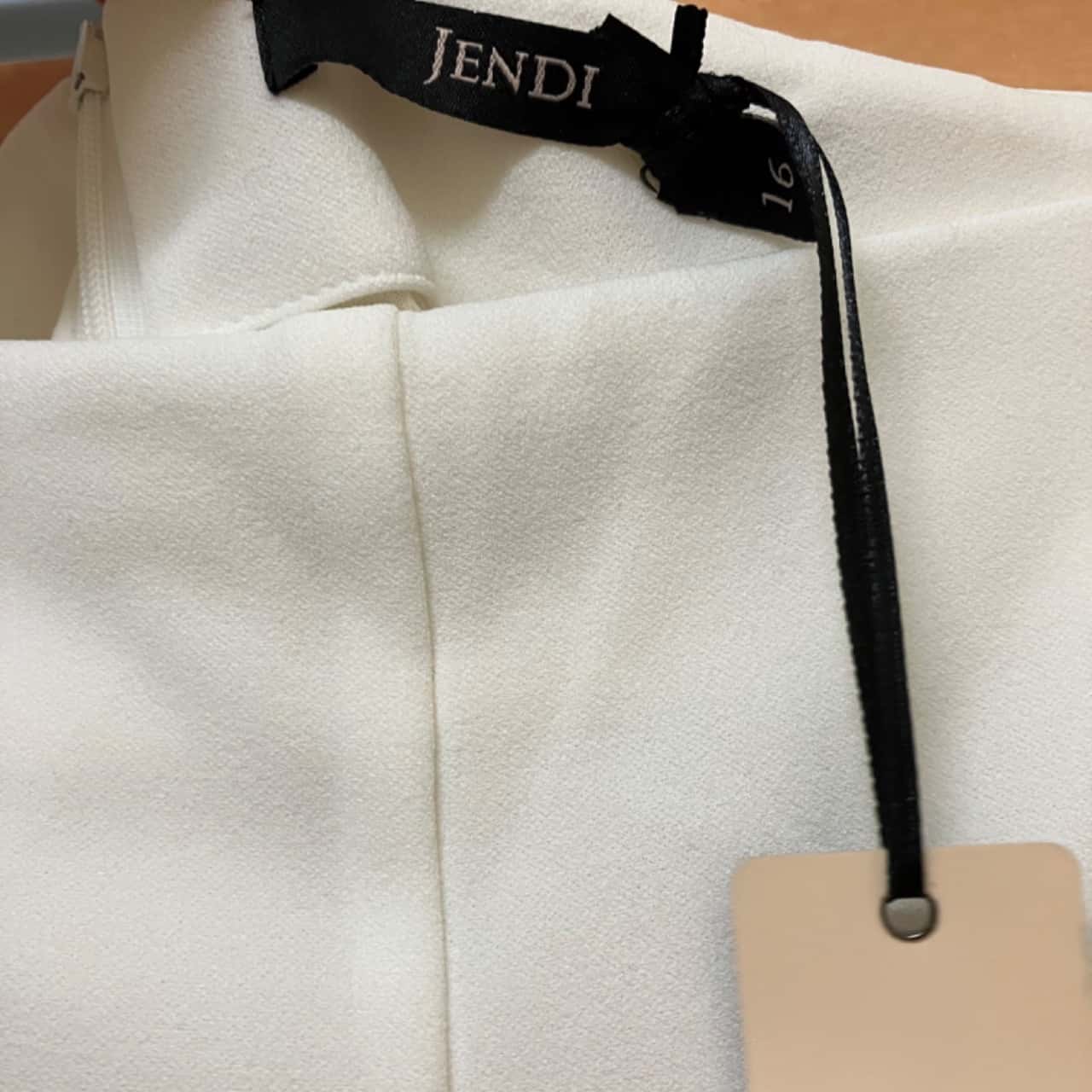 Jendi Womens Size 16 Wide Leg White (s)