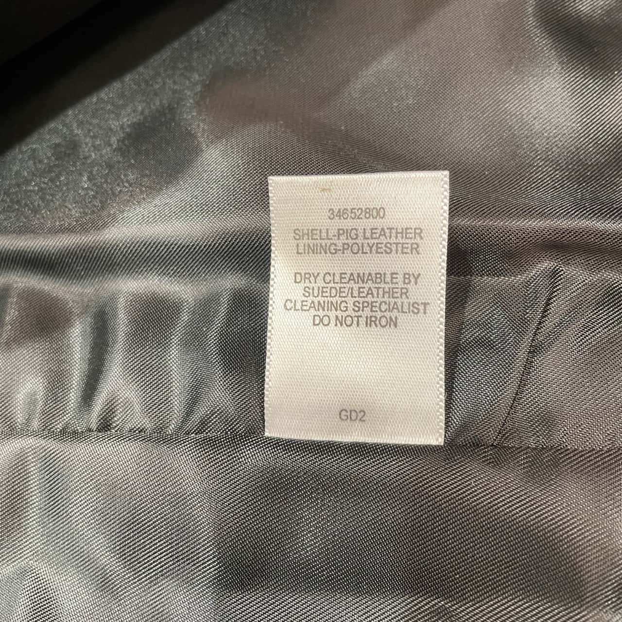 Target Womens Size 20 Leather Jacket Black