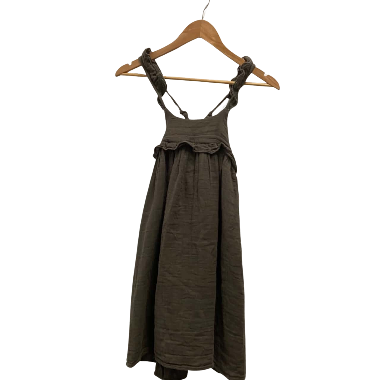 Jamie Kay Dress Kids Size 7 Olive