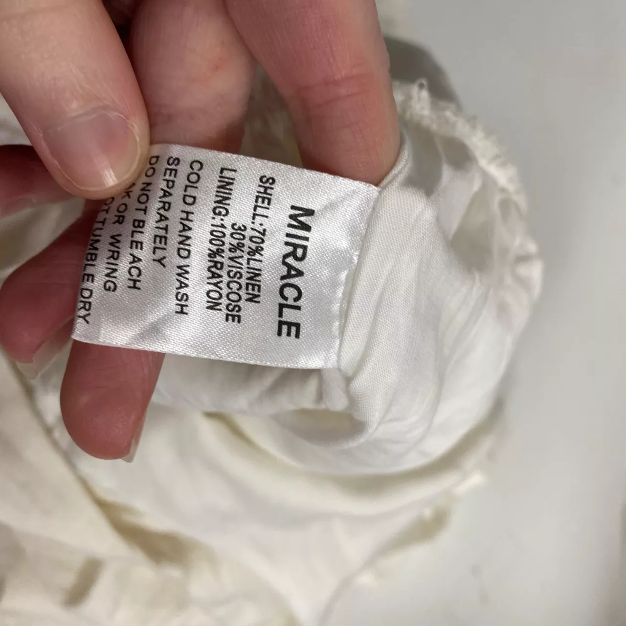 Miracle Womens Size 14 Sleveless Linen Playsuit Off White - New With ...