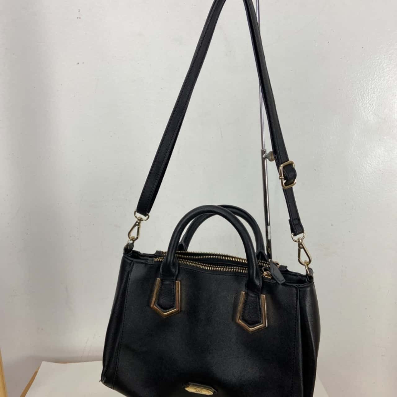 Jag 3 compartment Handbag Black (s)