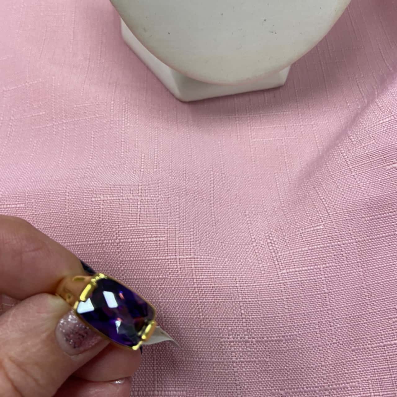 Womens Ring Purple Amethyst(s)