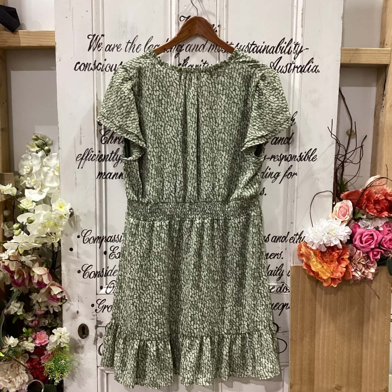Tokito Brand! BNWT! RRP $89.95! CHIC MODERNIST SAGE COLOURED DRESS ...