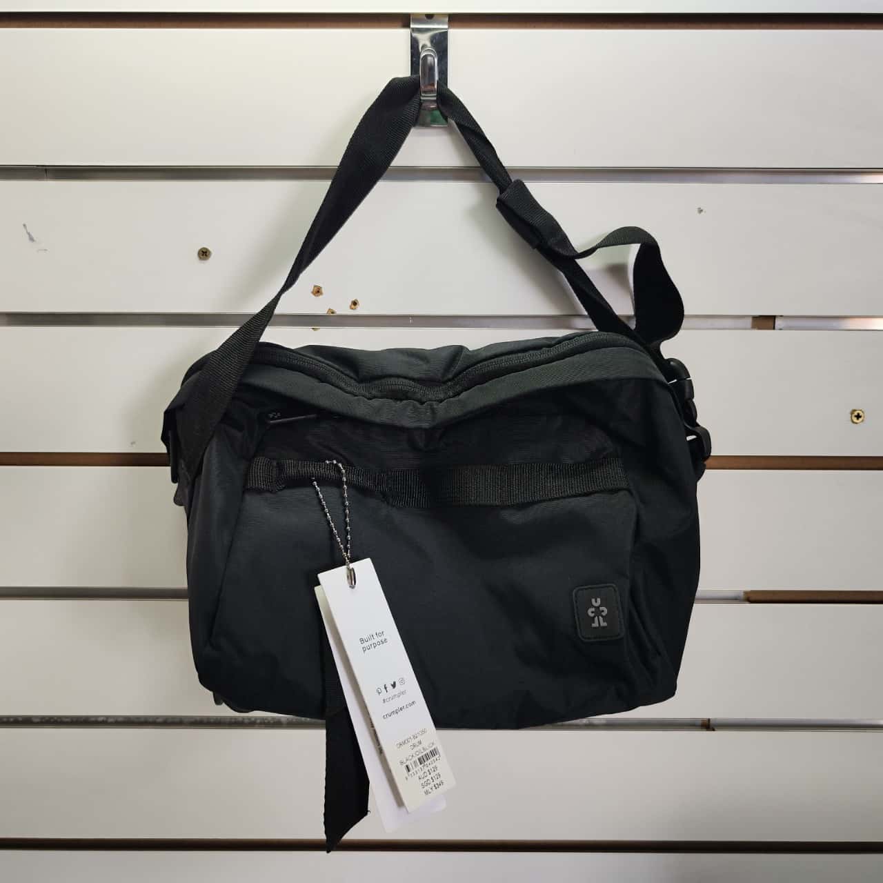 Crumpler Unisex Cross Body Bag Black BNWT