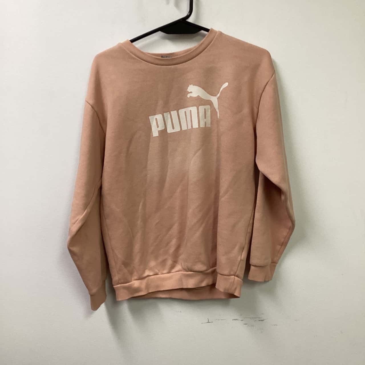 Puma Womens Size 8 Sweatshirt Pink (s)
