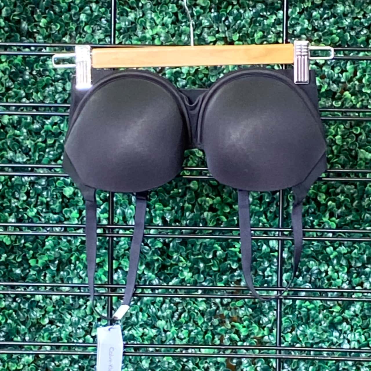 Calvin Klein Womens Size 10 DD Black Bra