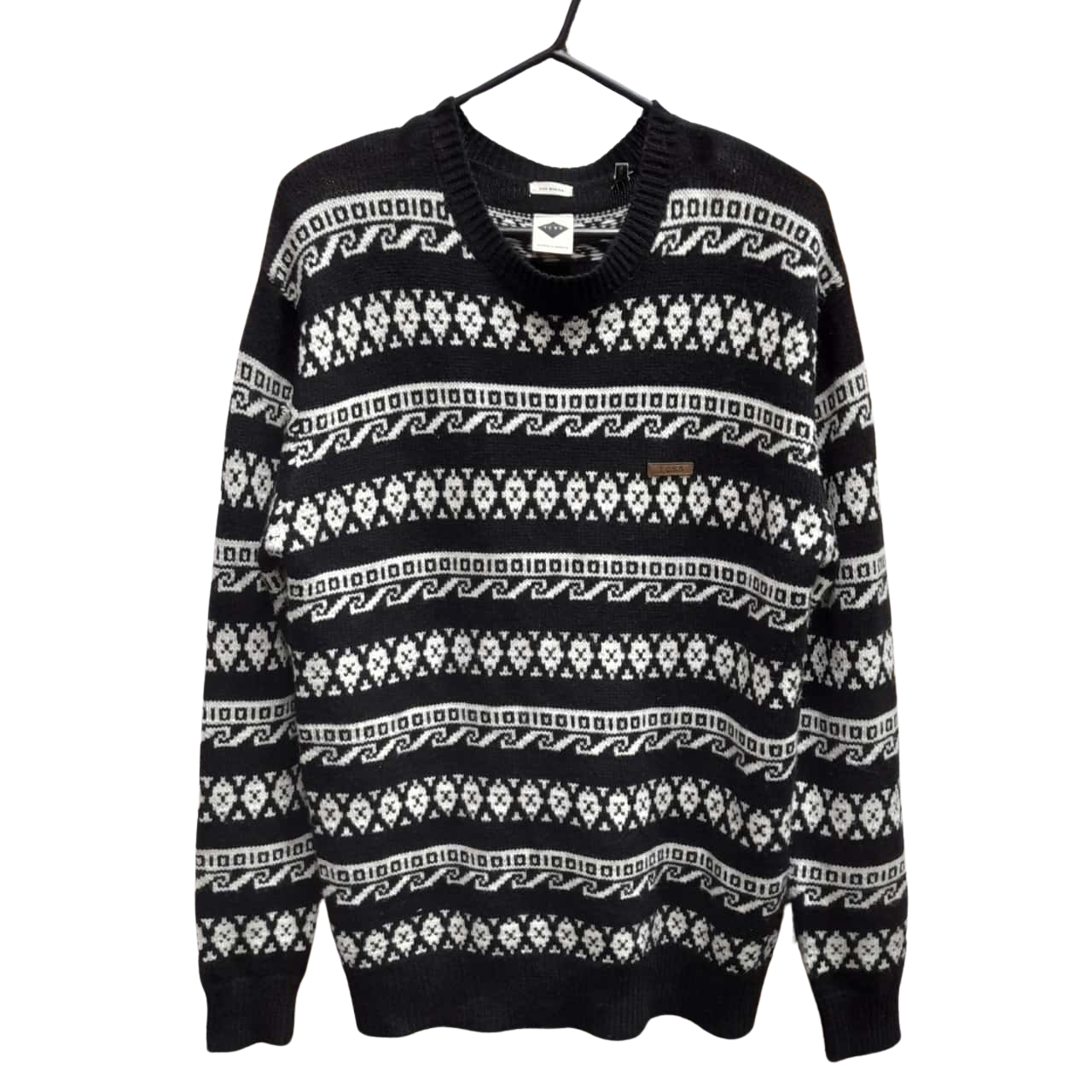 TCSS Brand Mens Size M Jumper Black / White