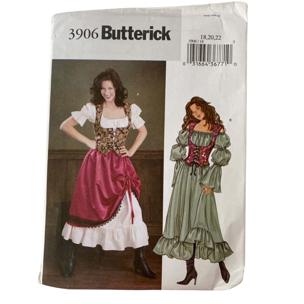 Butterick 3906 Pattern
