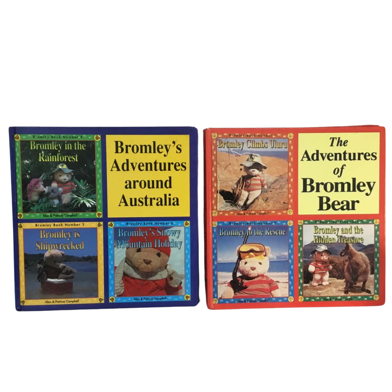 The Adventures of Bromley Bear x 2 as pictured (s)