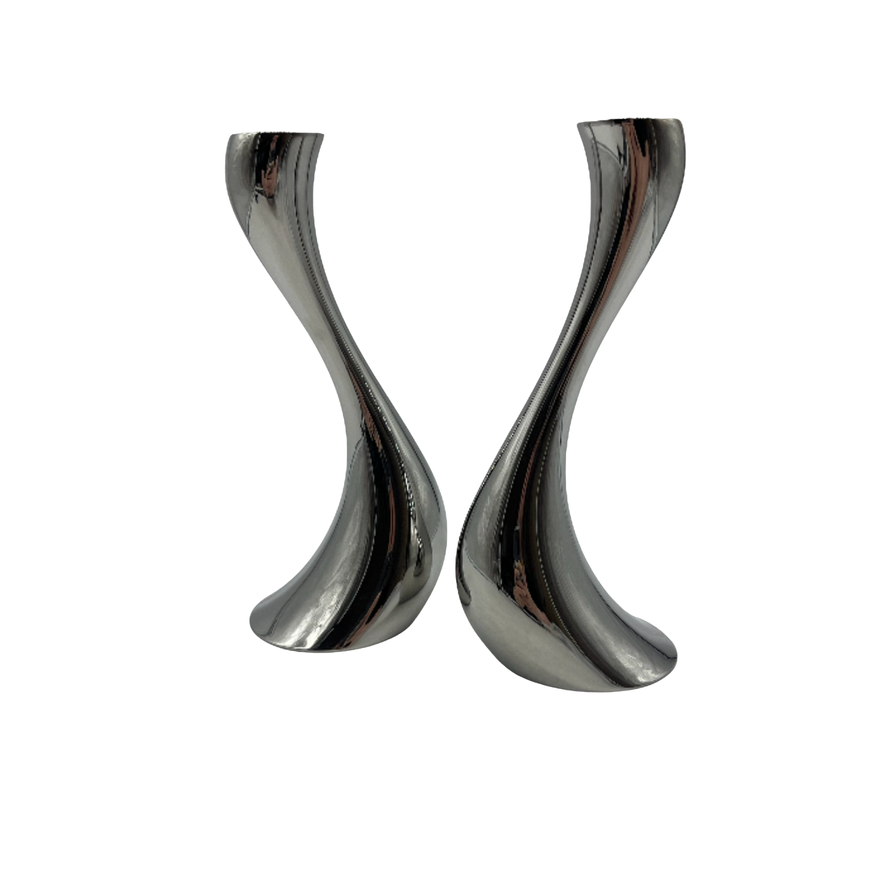 Georg Jenson 2 Piece Cobra Candle Holder Set(s)